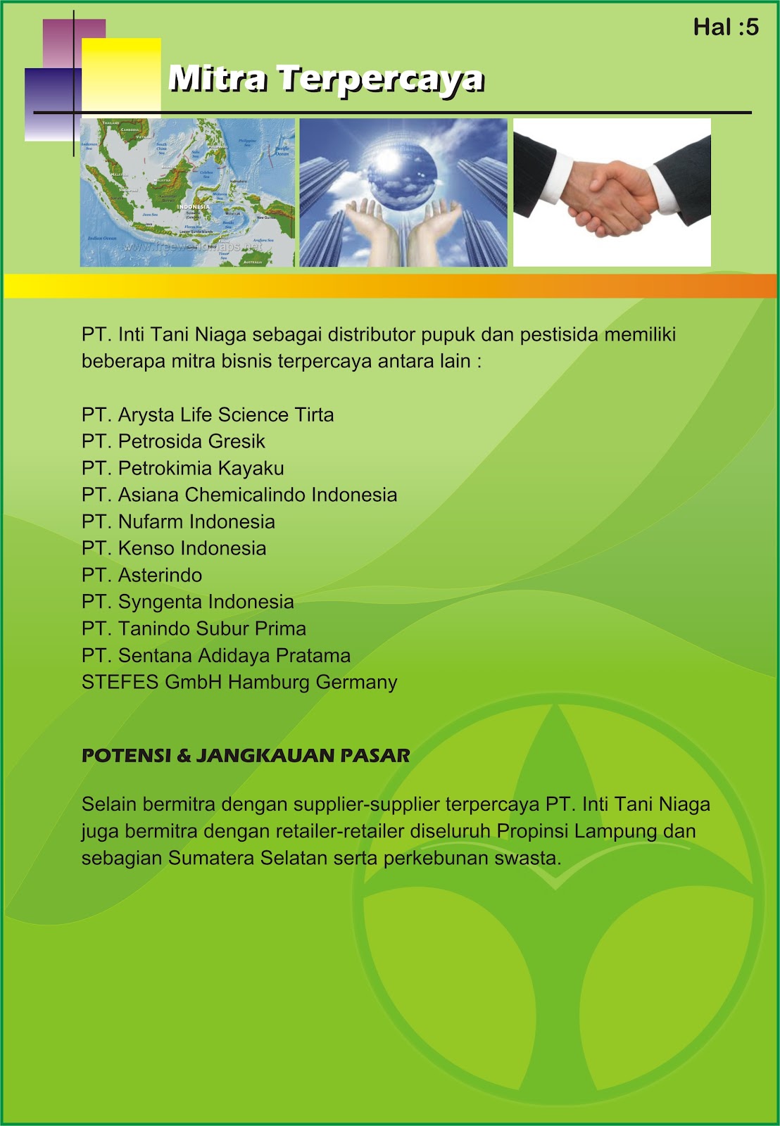 PT. INTI TANI NIAGA: Profil Perusahaan