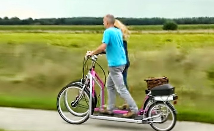 Fieggentrio: Fietsen: De loopfiets! Geweldig. (video)