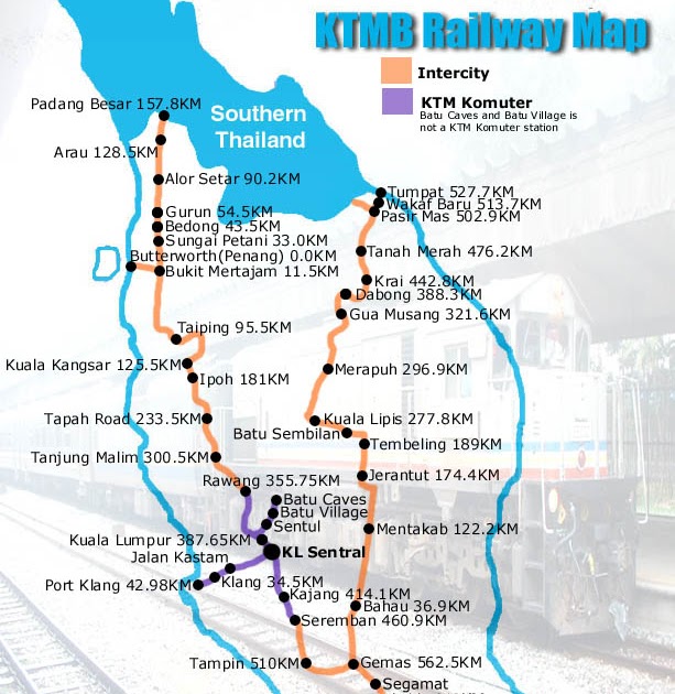 Gemas Railway Station Map