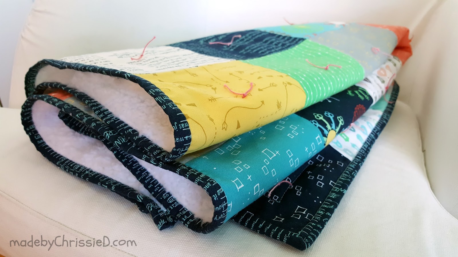 Chris Dodsley @mbCD: Hand Tied Snuggly Quilt Pattern - Curious Dream