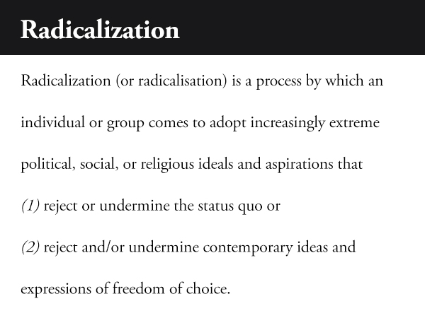 Radicalisation : pourquoi surgit le basculement