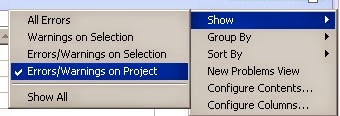Programmer: Lifelong Learning: Eclipse: Only Show Problems for Current Project