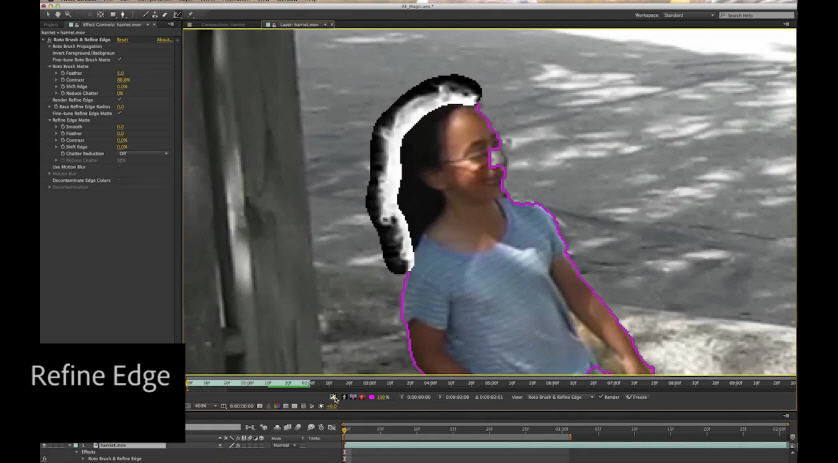 Sneak peek Rotoscoping in new After Effects | Computer Graphics Daily News