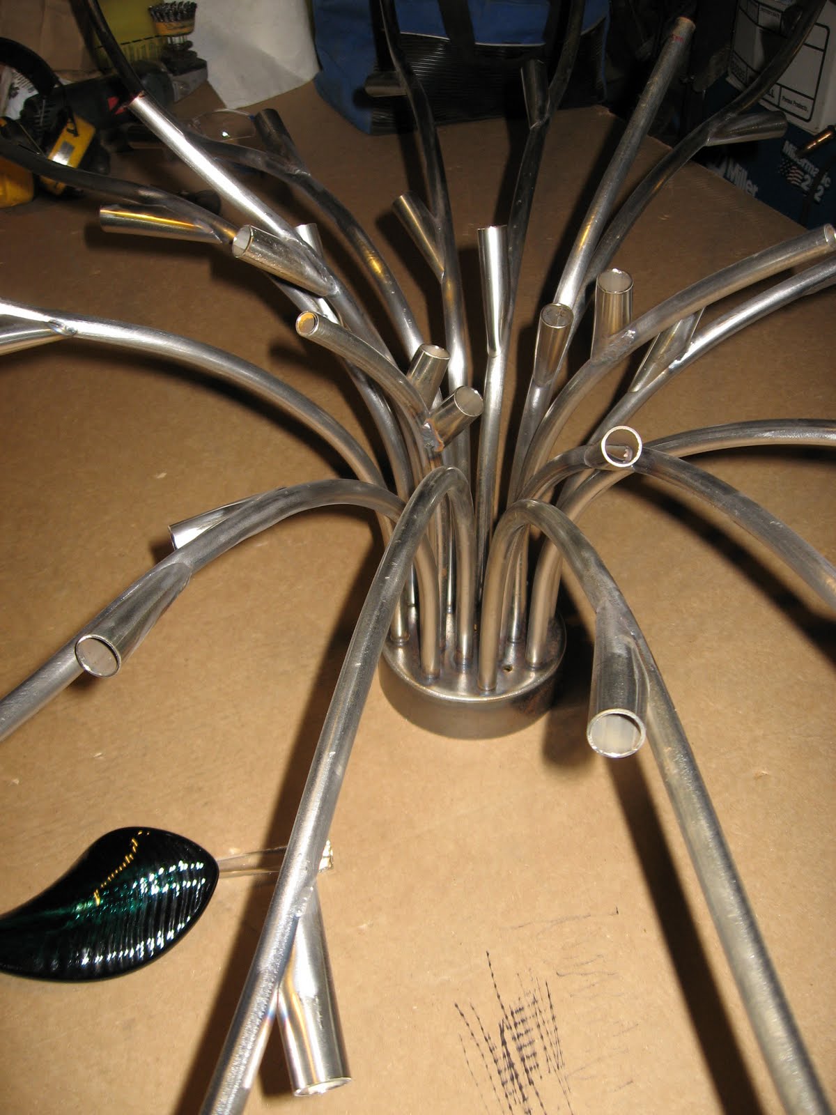 HEAVY METAL WORKS: Steel Lighting Fixture