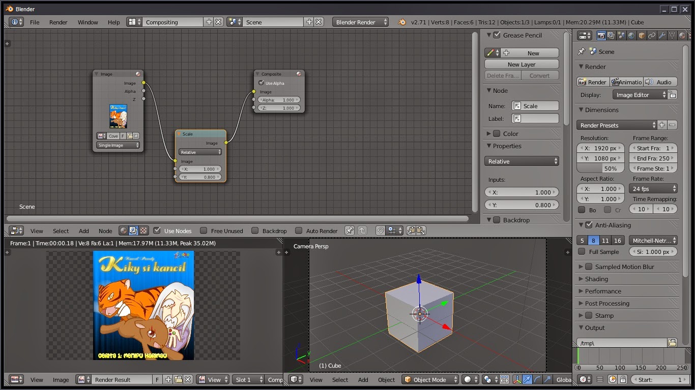Blender: Tutorial Blender - Basic Compositing
