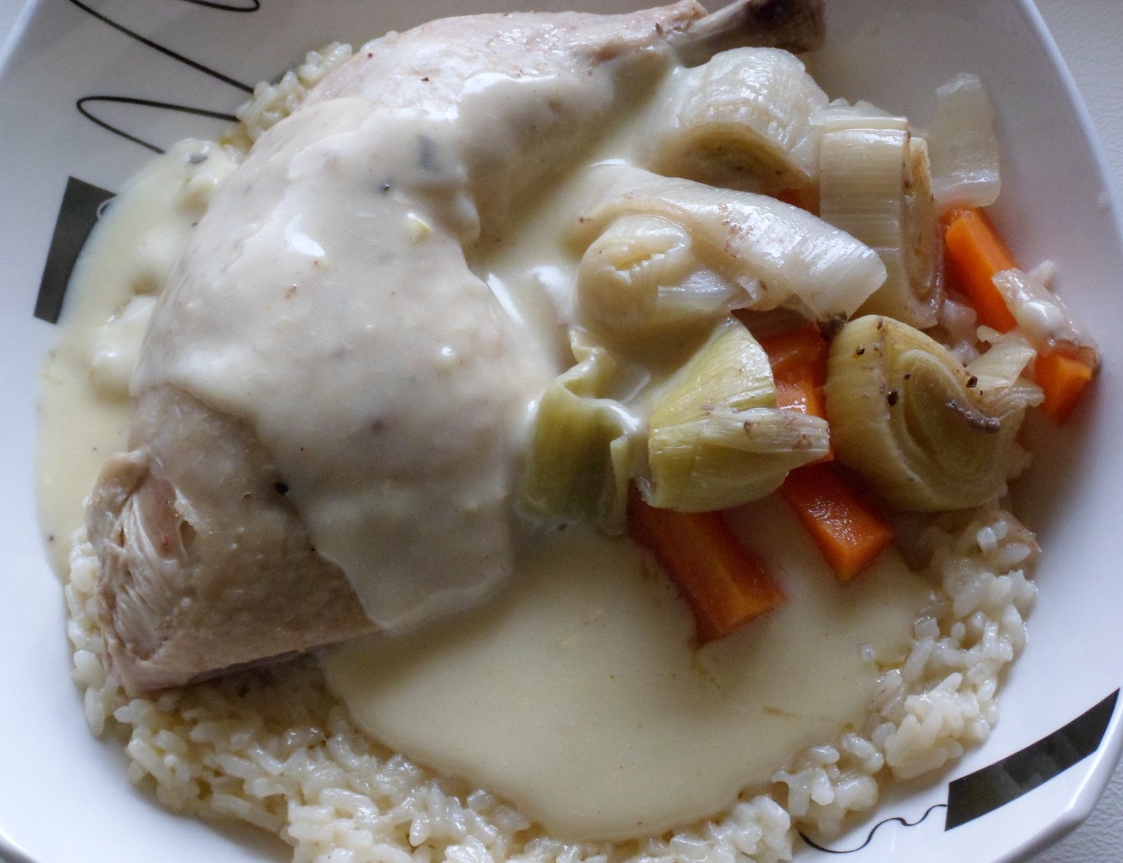 Les Crocs du Loupinet: Poule au riz