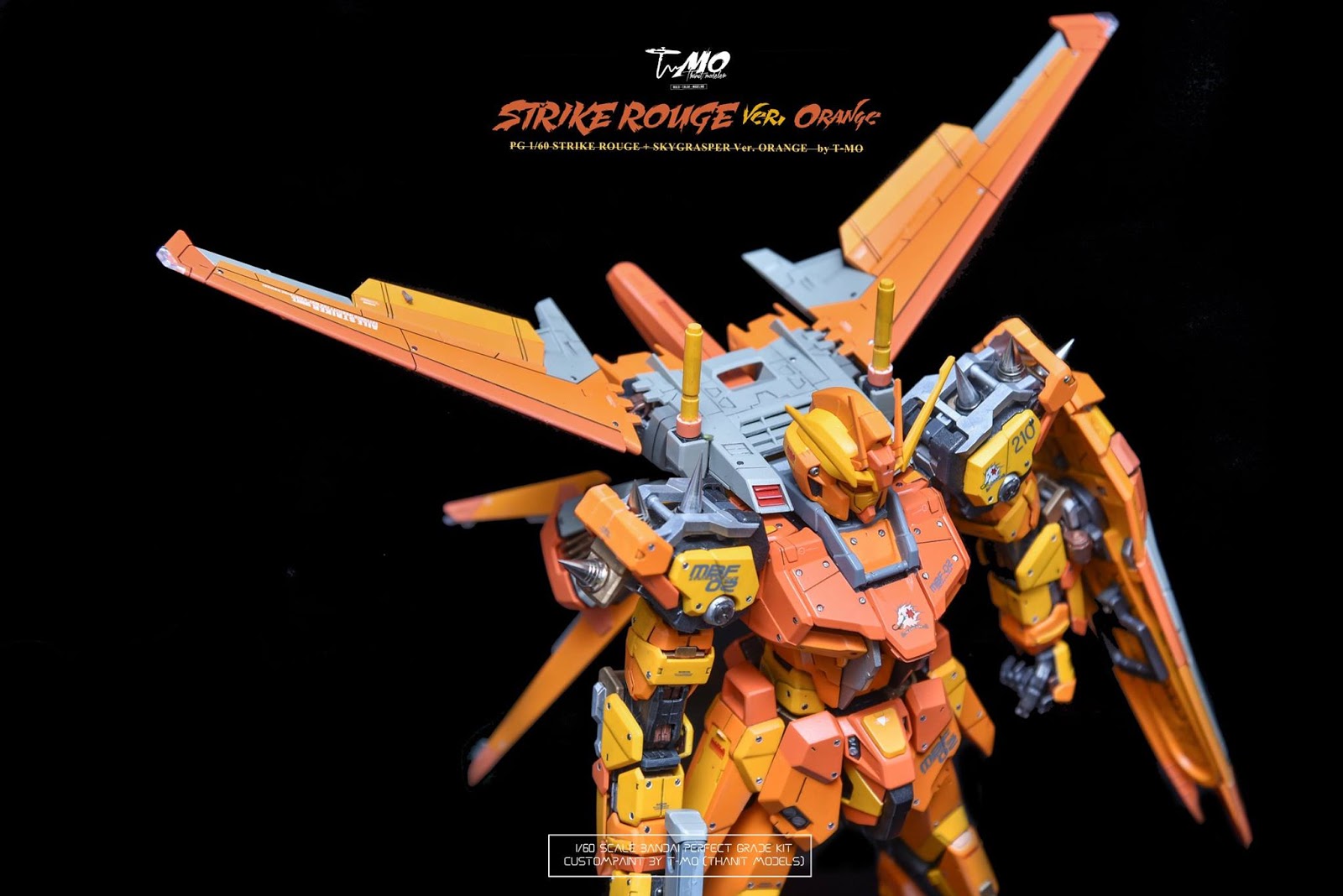 GUNDAM GUY: PG 1/60 Strike Rouge Ver. Orange - Customized Build