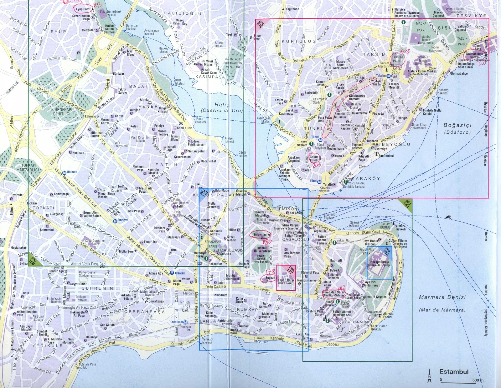 UN VIAJE A ESTAMBUL.: MAPAS Y PLANOS INTERACTIVOS DE ESTAMBUL.