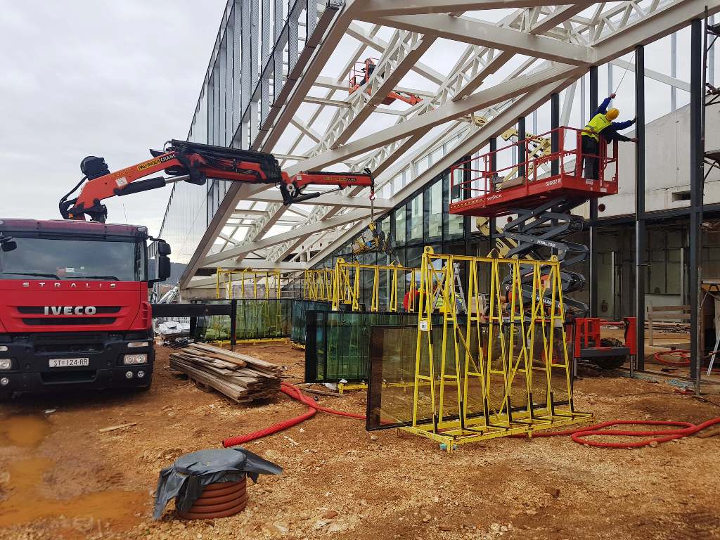 Split Airport's new terminal takes shape