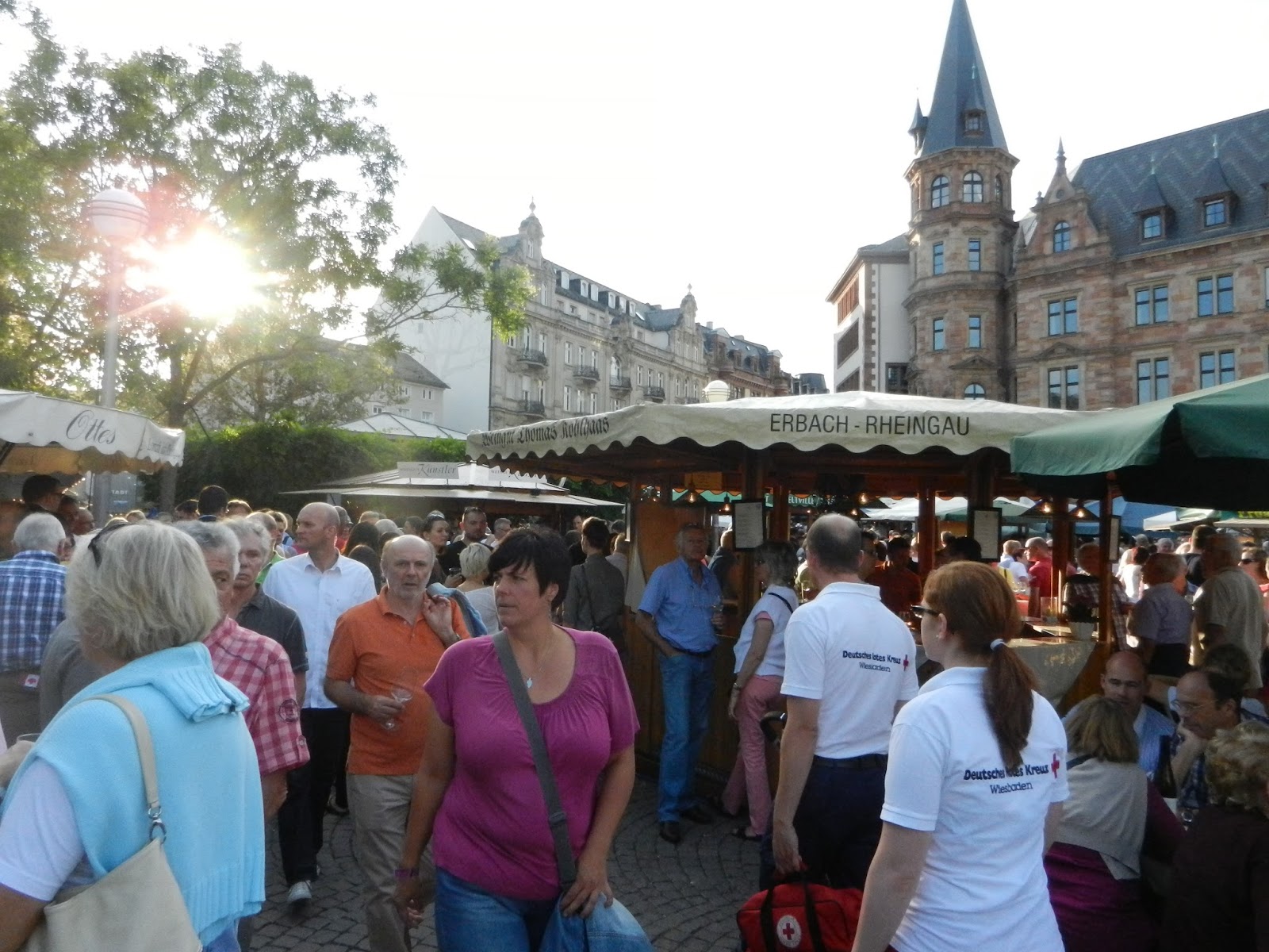 schiller-wine: Impressions from the Rheingau Wine Festival in Wiesbaden ...