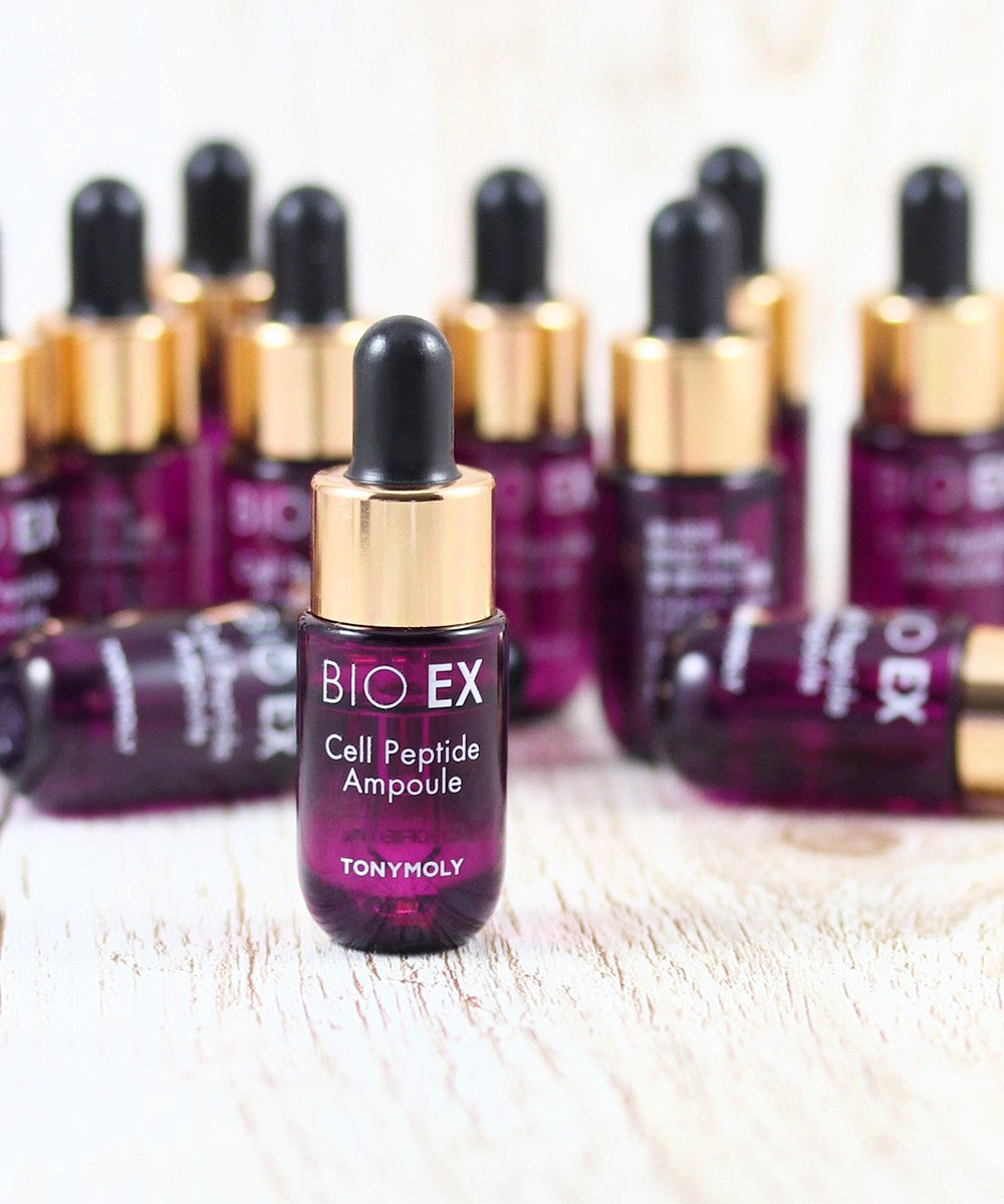 Tony Moly Bio Ex Cell Peptide Ampoules - Review - Nailderella