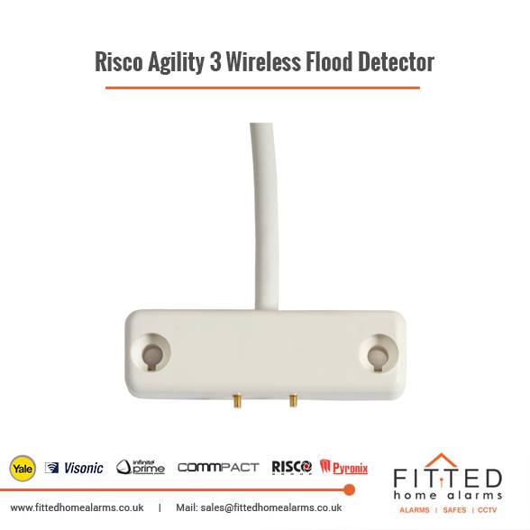 Fitted Home Alarms VisonicPowermaster : Risco Agility 3 Wireless Flood Detector