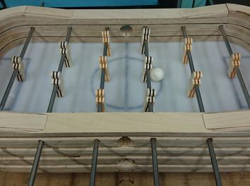 Wood Project: Wood Foosball Table ~ Woodworking project