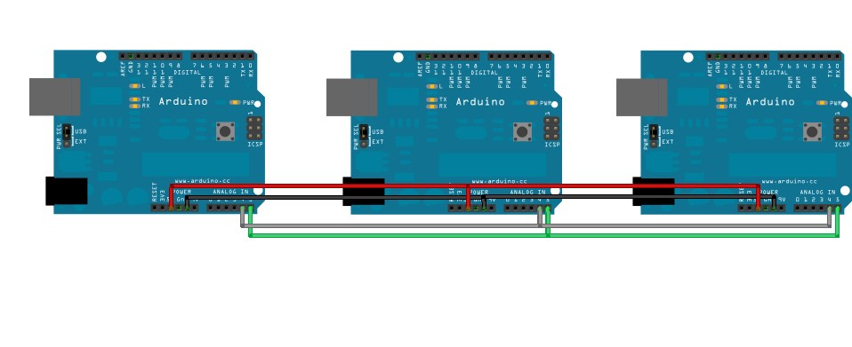 Arduino wire library multiple bytes - impana