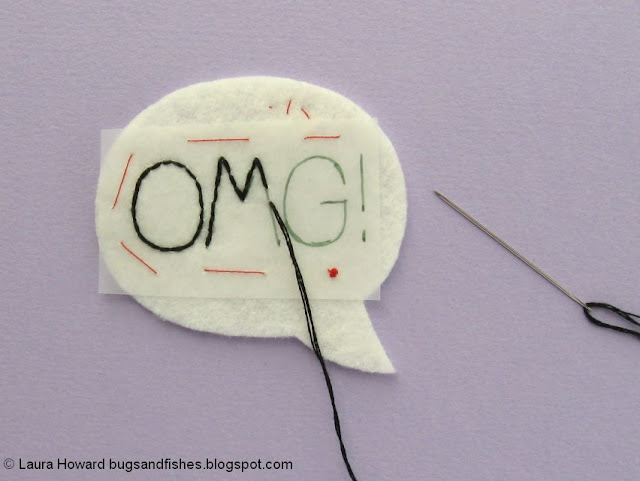 Bugs and Fishes by Lupin: A Year of Wreaths: August Felt Ice Cream ...