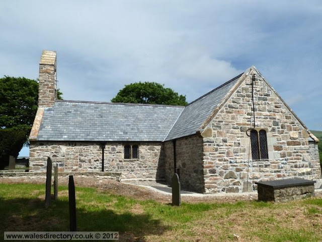 Medieval churches and other religious sites built by the native Welsh ...