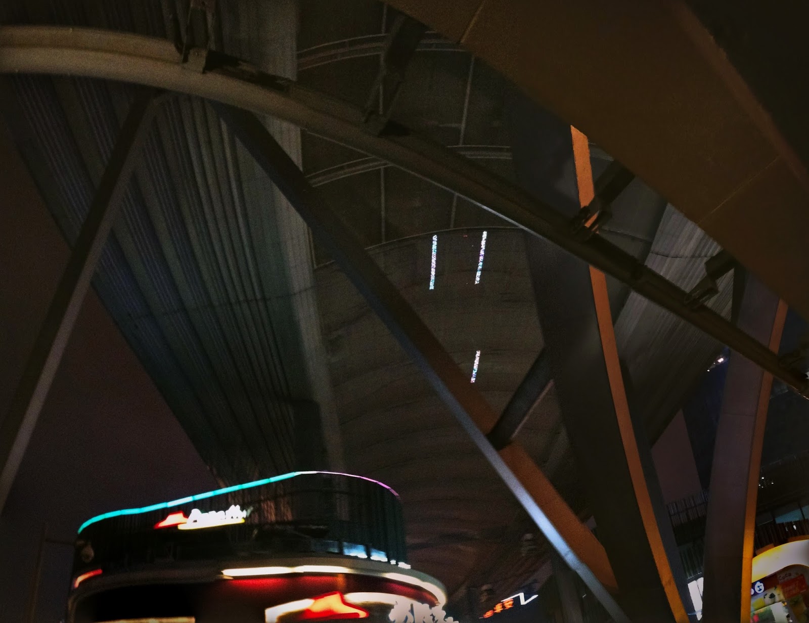 Under a 500m long LED screen in Harmony Times Square, Suzhou, China : r ...