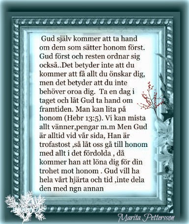 Mina tavlor,foto med Guds ord och tröst...samt predikningar : Trygghet ...