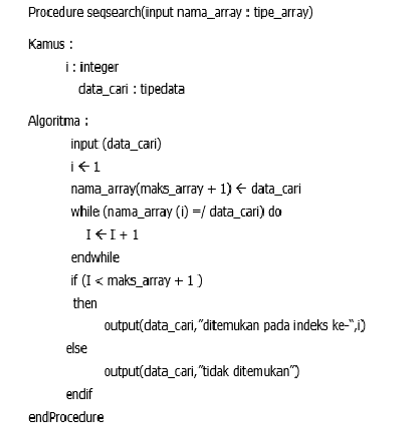 Analisis Algoritma: Searching