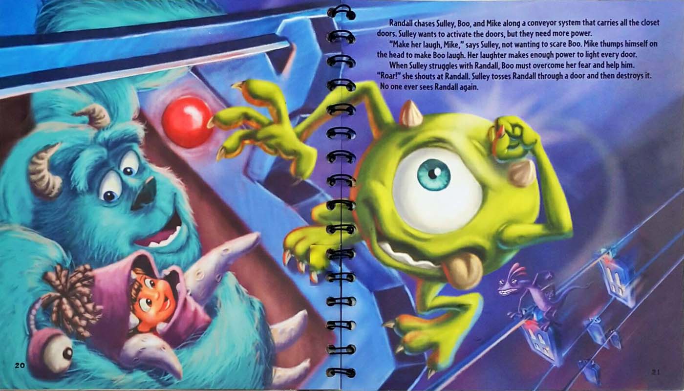 HET verzameloord: DISNEY DINSDAG: MONSTERS INC STORY READER