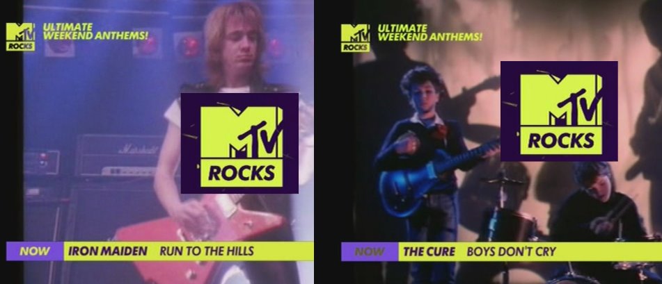 Music Sounds Better With VH1 Classic και MTV Rocks αλλαγές με Ροκ Ύμνους…