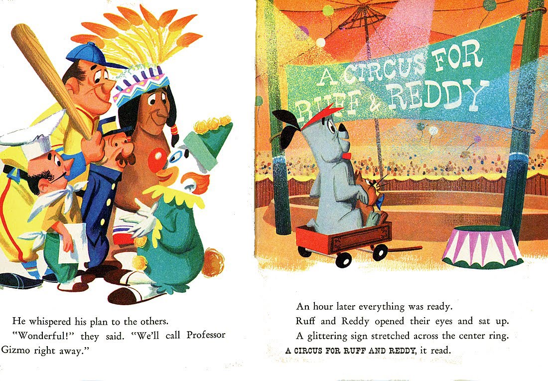 The Big Blog of Kids’ Comics!: Little Golden Book - Ruff and Reddy!