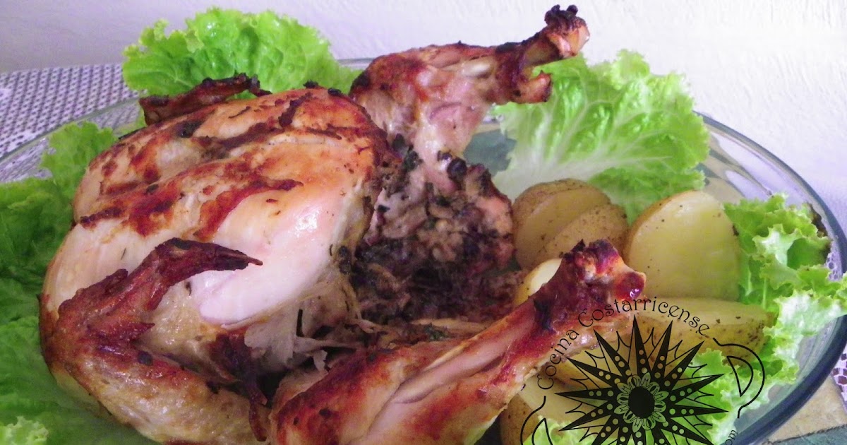 Cocina Costarricense: pollo violado