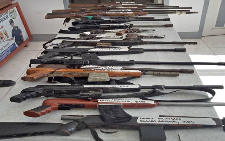 MINDANAO PAGADIAN FRONTLINE: 20 assorted loose firearms voluntary ...
