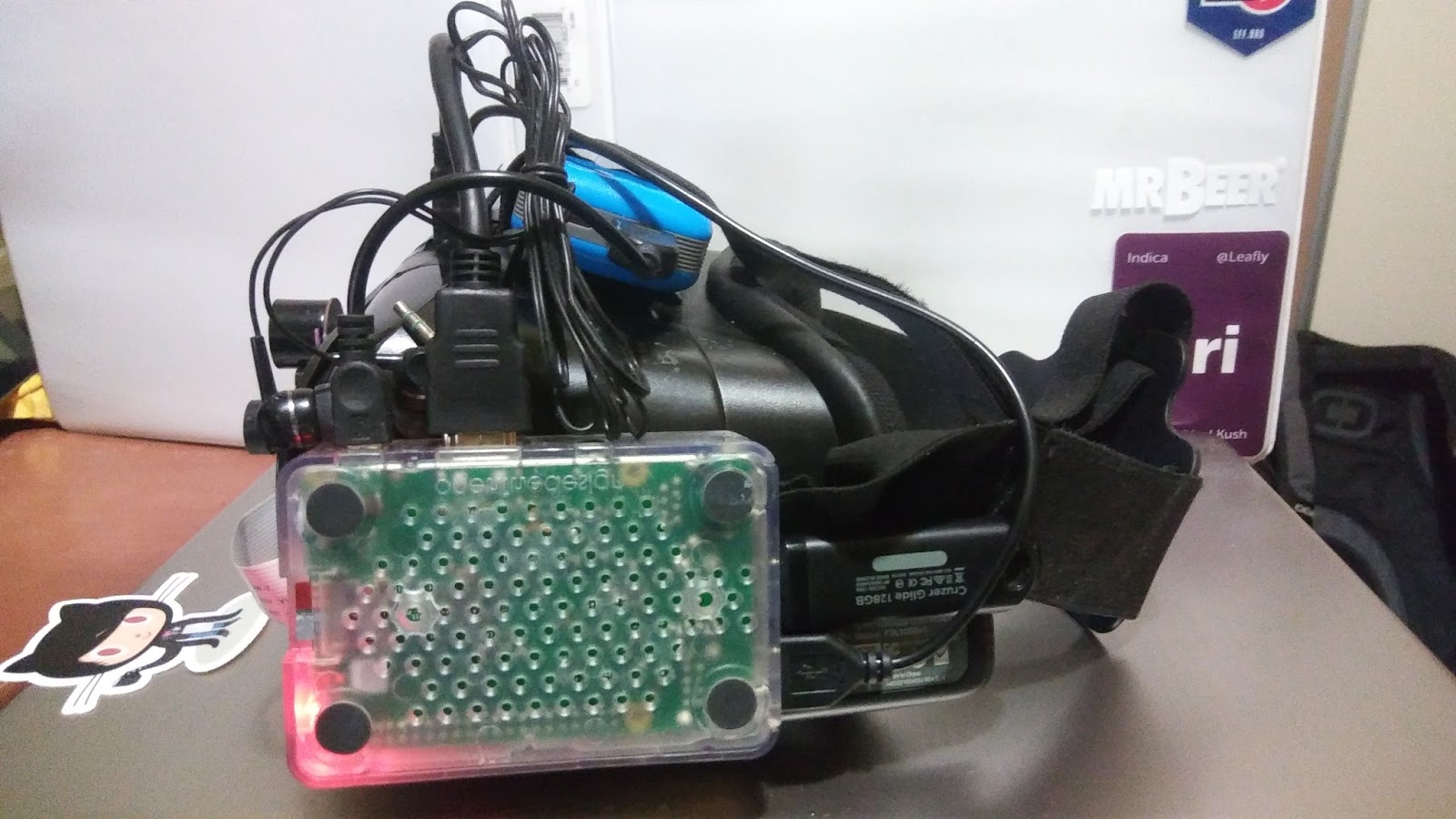 The I T Ninja Infrared Light Goggles Raspberry Pi Project