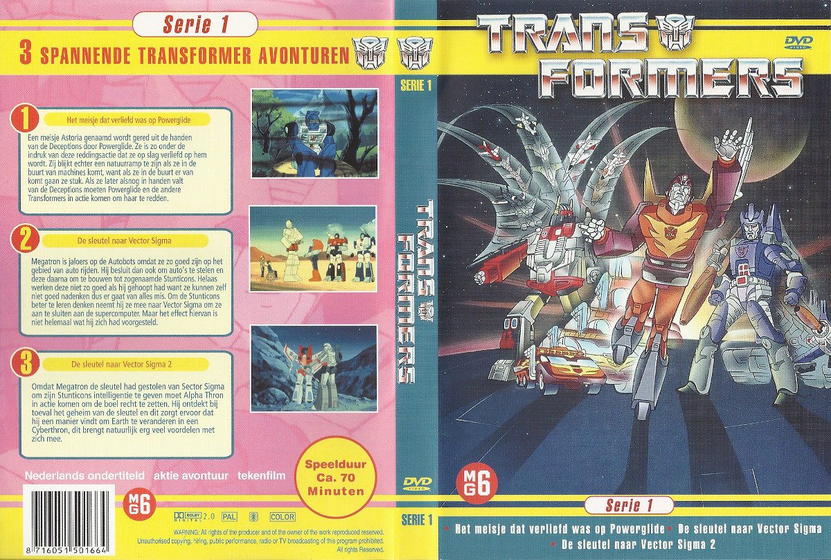 Transmasters Web Log: Old dutch editions of Transformers DVD's 005 ...