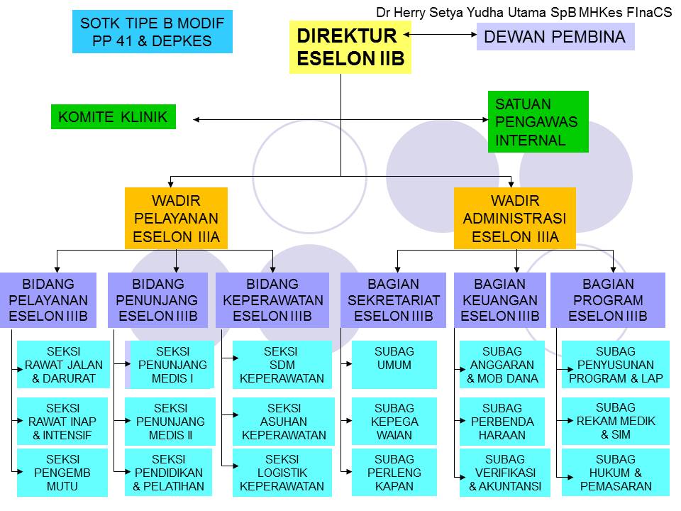 Dr Herry Setya Yudha Utama SpB. FInaCS. MHKes. ICS: Struktur Organisasi ...
