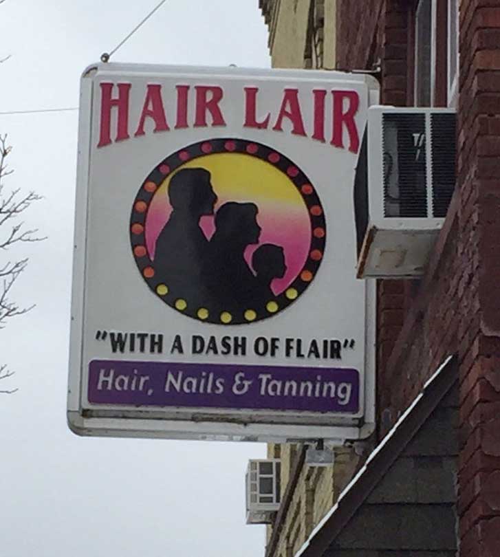 Daughter Number Three: More Hair Salon Signs