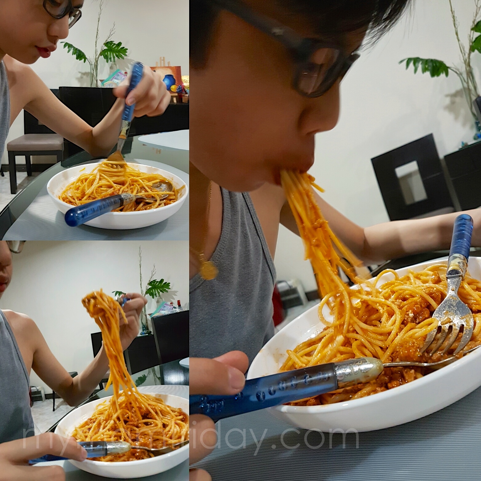 My Mom-Friday: Favorite Pinoy Sweet Style Spaghetti