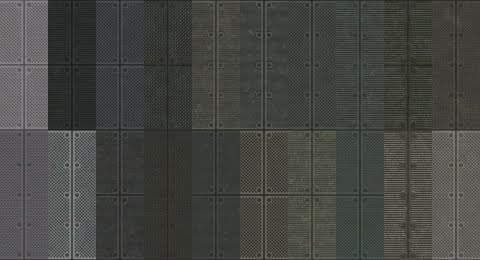 Free Seamless Tileable Textures: Free Seamless Textures - Metal Panel Set 1