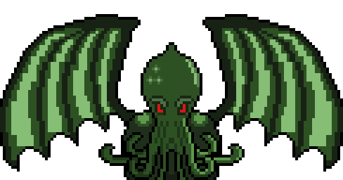 Pixel Mask: Cthulhu a estilo Pixel