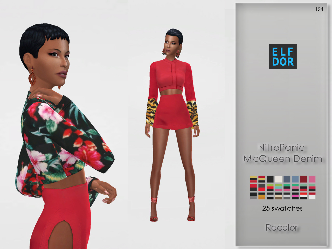 NitroPanic McQueen Denim Recolor