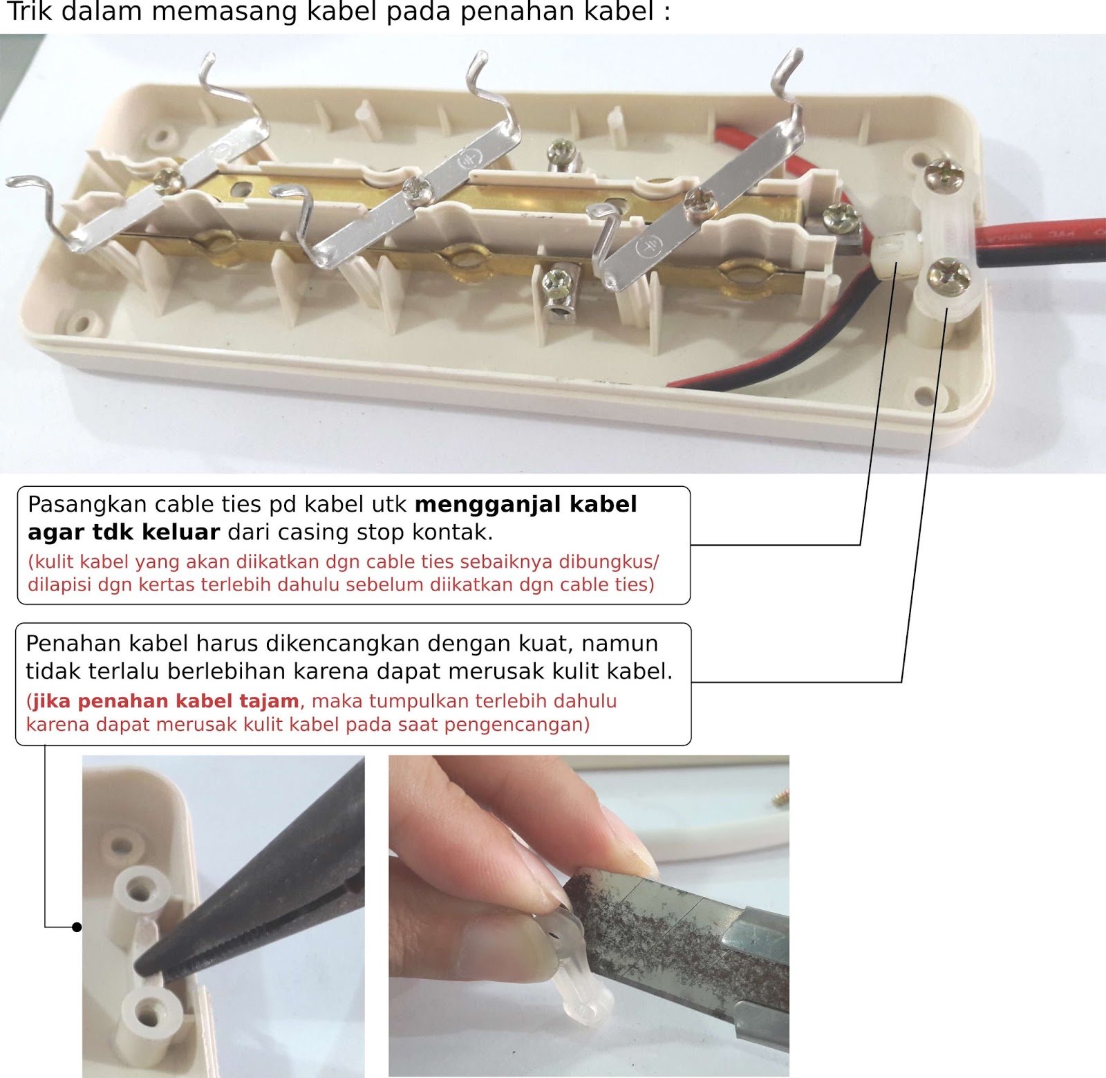 Teknik-Teknik Pemasangan Kabel ~ My Blog