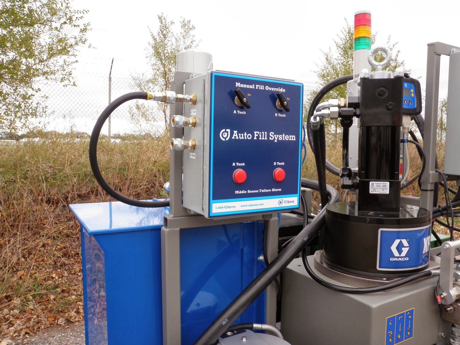 CJ Spray Blog: EHXP Two-Component Spray System (featuring the Graco XP-h)