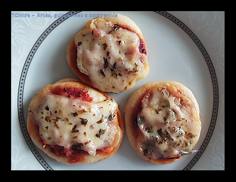 Artes, guloseimas e companhia - TCintra: MINI PIZZAS