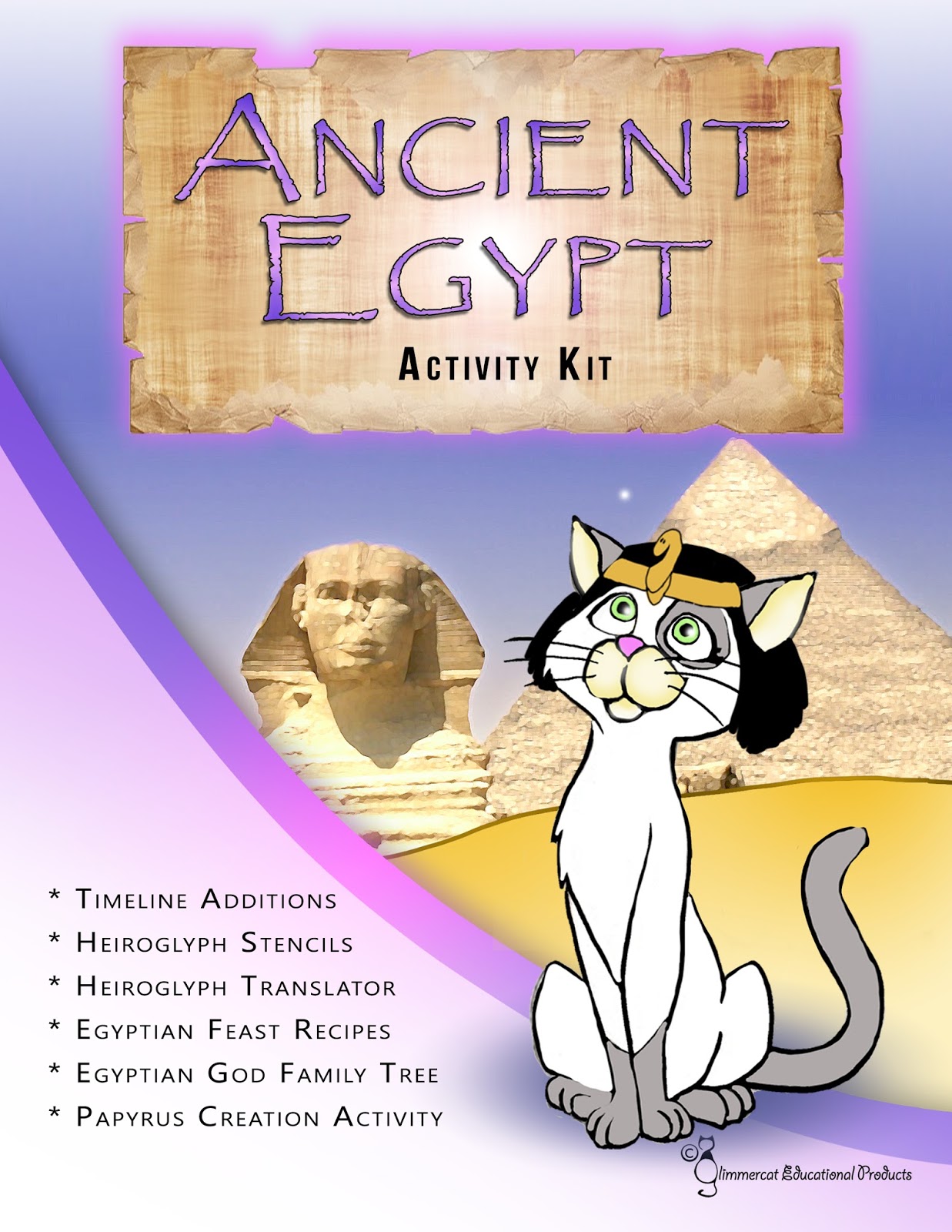 Glimmercat Education: Egypt's Ancient Gods Activity