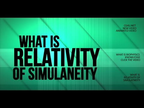 THE RELATIVITY OF SIMULTANEITY BY ALBERT EISTEIN - PhysicSpace