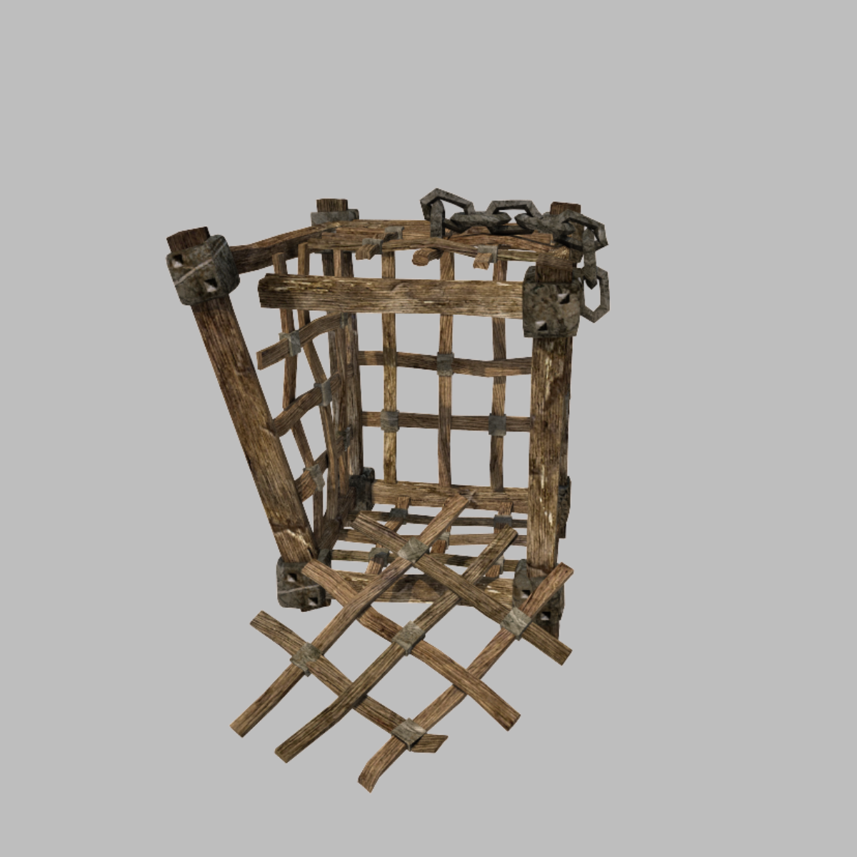 Animator, 3D Generalist: Game Ready Wooden Cage
