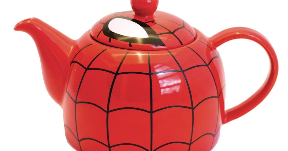 They made these: Marvel Comics tea pots