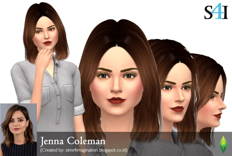 My Sims 4 CAS - Jenna Coleman - Imagination Sims 4 CAS