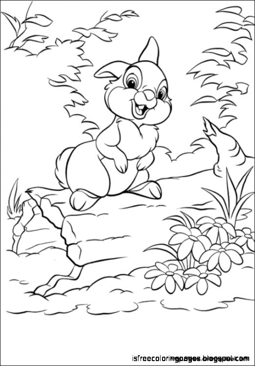 Disney Bunnies Coloring Pages