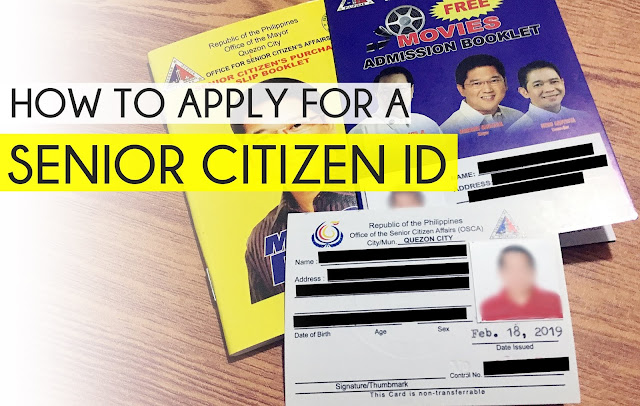 How to Apply for a Philippine Senior Citizen ID | AlexBamin3D