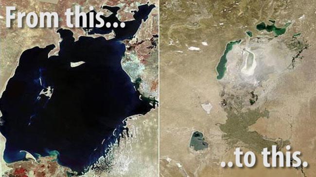 A Little Reality: Disappearing Lakes
