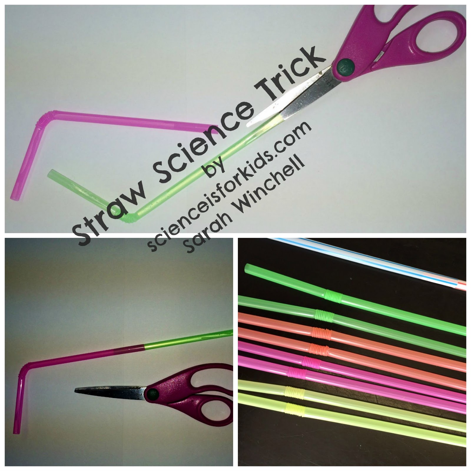 Straw Spinner Fun Easy Science Trick ~ Science is for Kids | Classroom ...