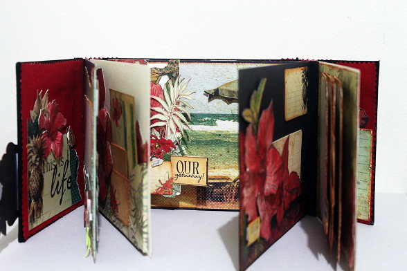dhani & the art world: Gate fold Mini Album Tropicana