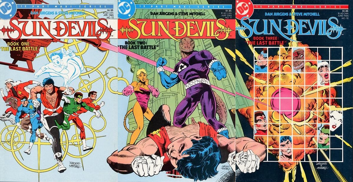 Science's Less Accurate Grandmother: Review: Sun Devils by Dan Jurgens ...